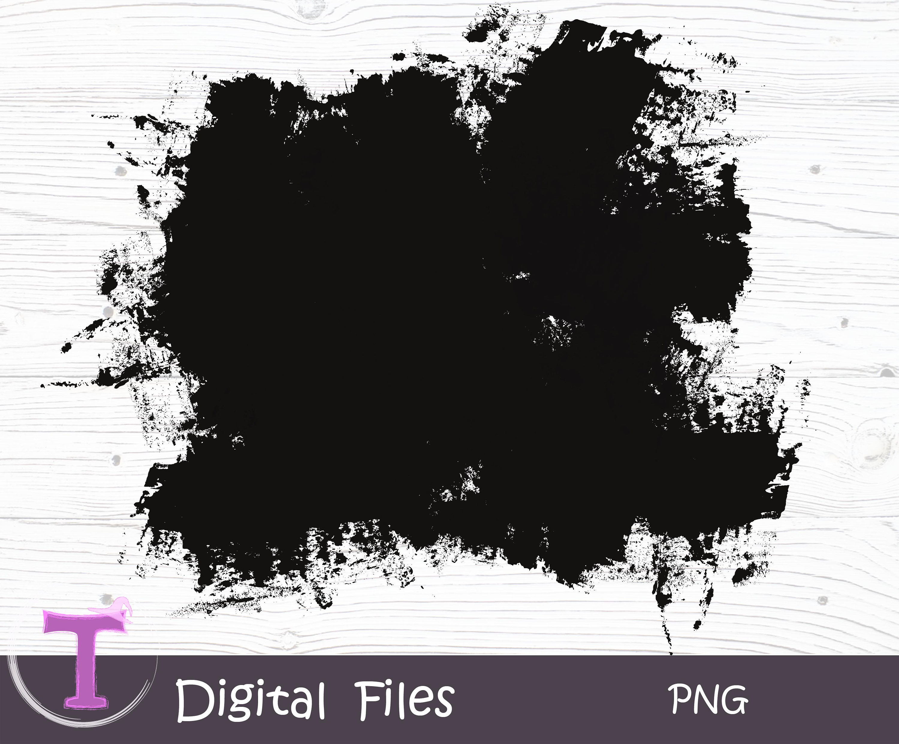 Bleach Effect, Brush Strokes Png, Black and White Bleached, Scratch ...