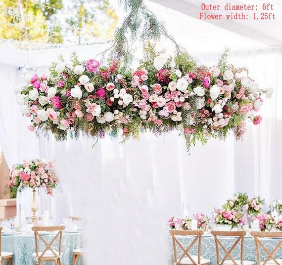 Wedding ceiling flowers 60 photos - Astyledwedding.com