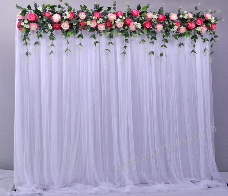 Chiffon Tulle Backdrops for Bridal Shower Photography Wedding - Etsy