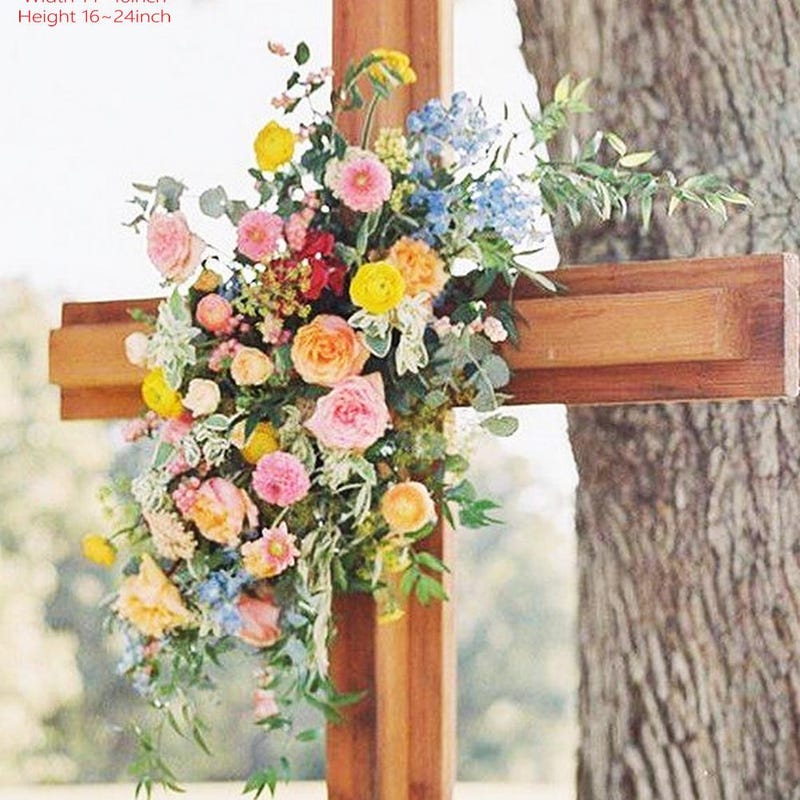 Flower Arbor Cross - Etsy