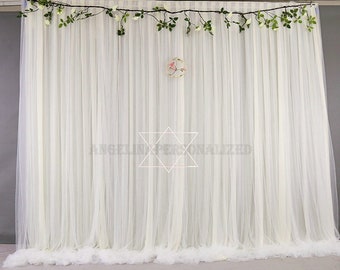 Wedding Backdrop Chiffon | Etsy