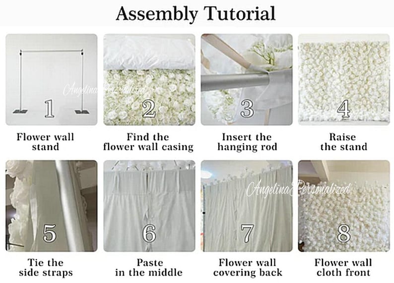 Burgundy Pink Rose Flower Wall Backdrop: Wedding Party Decor - Etsy