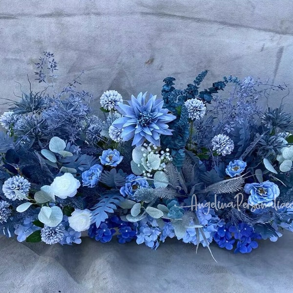 Blue Hydrangea Flower Garland - Etsy