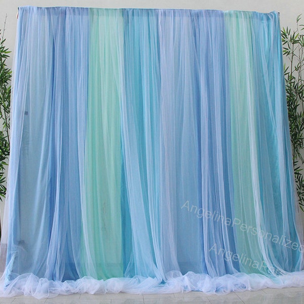 Tulle Backdrop Pastel - Etsy