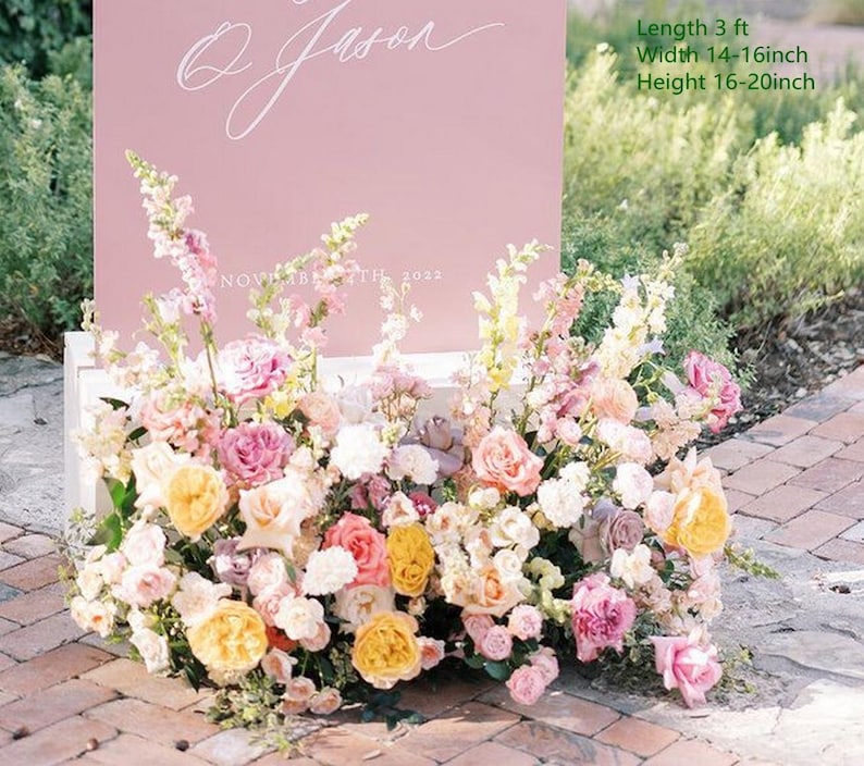 Blush Boho Wedding Flower Centerpiece: Aisle & Table Decor - Etsy
