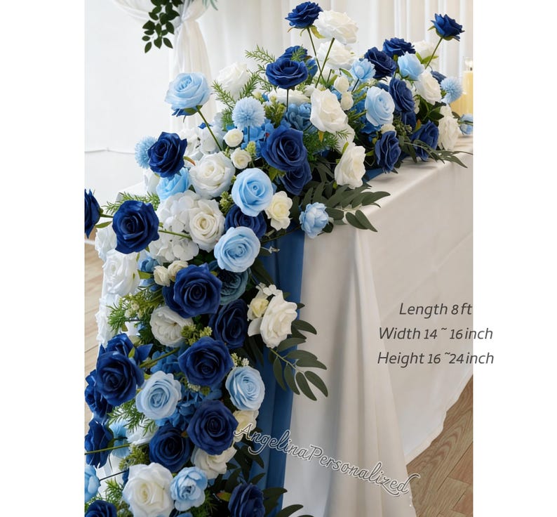 Royal Baby Pink and White Fairy Hydrangea Wedding Flower Arrangement ...