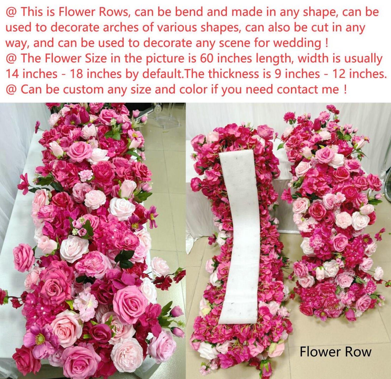 White Floral Wedding Archway: Ethereal Party Backdrop - Etsy