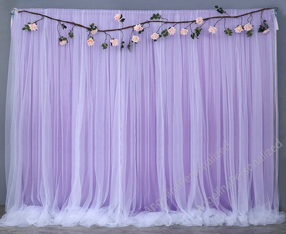 Purple Wedding Backdrop