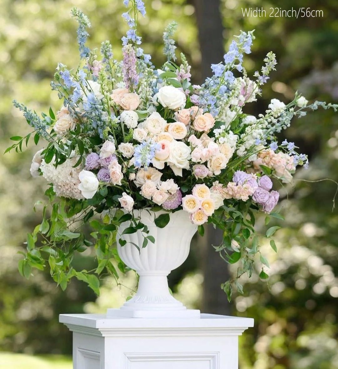 Tall Snapdragons Altar Flowers Pastel Wildflowers Wedding Sign Flower ...