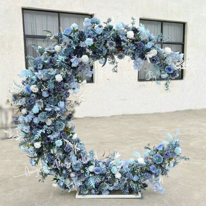 Wedding Arch Flowers Blue - Etsy