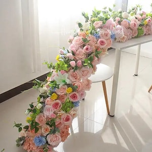 Cream Flower Runners Used to Decorate Sofas, Wedding Aisles, Ivory ...