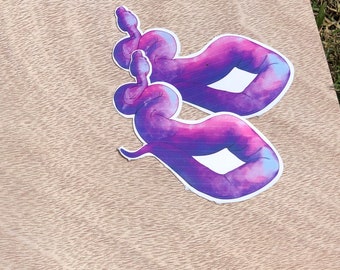 Boa Constrictor Bubble Gum Sticker - Etsy