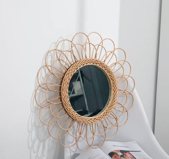 Rattan wicker envelope wall hanger vintage Home & Living Baskets etna ...