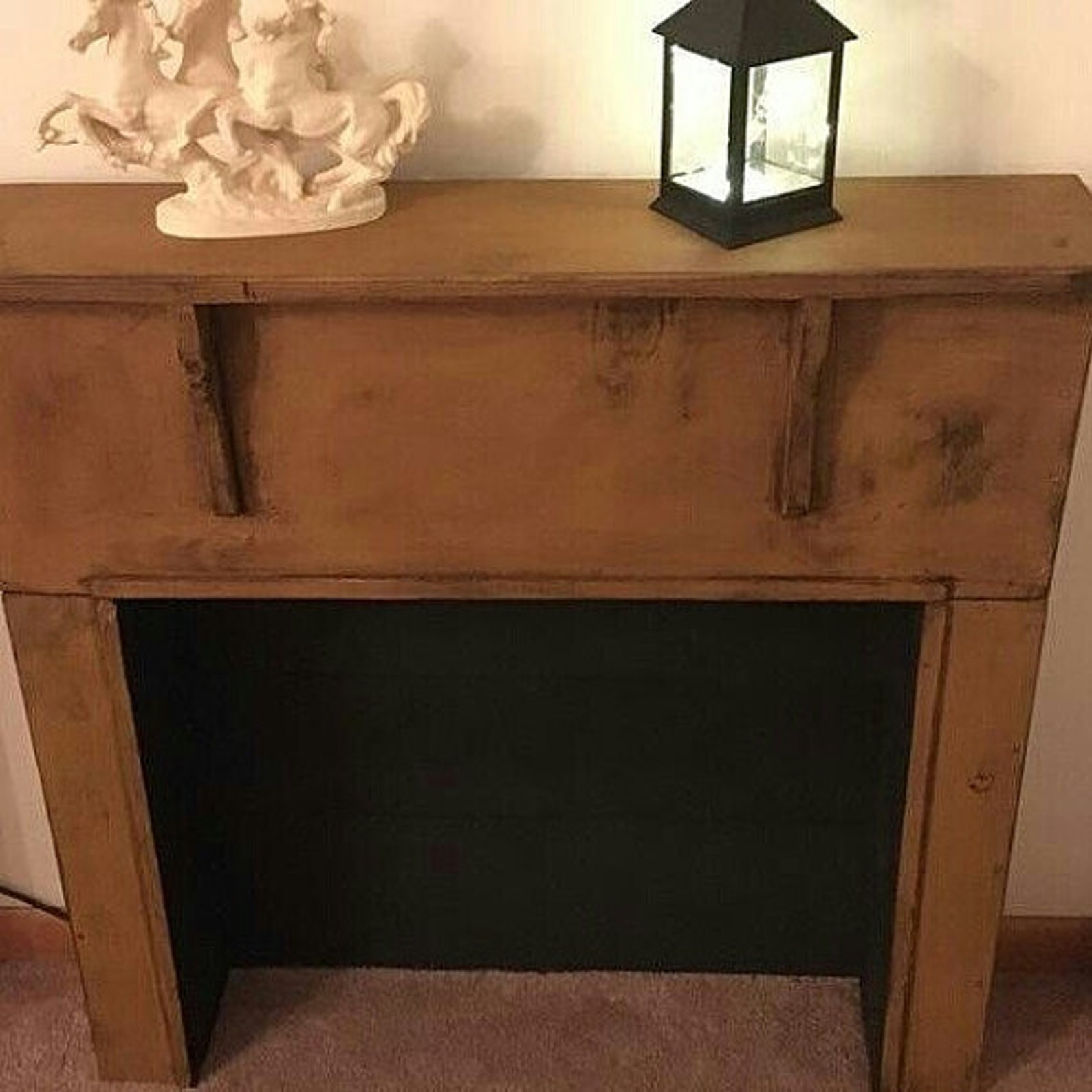 Faux Fireplace / Fireplace Surround/ Electric Heater Surround | Etsy
