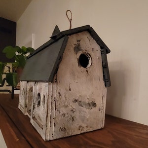 Birdhouse/ Primitive Birdhouse/ Cottage Style Birdhouse - Etsy