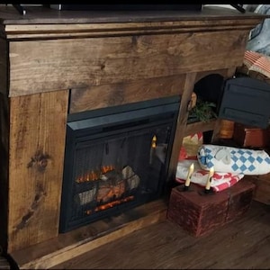 The Nantucket Style Fireplace - Etsy