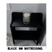 Primitive Bucket Bench: Farmhouse Style Pine Side Table, Black ...