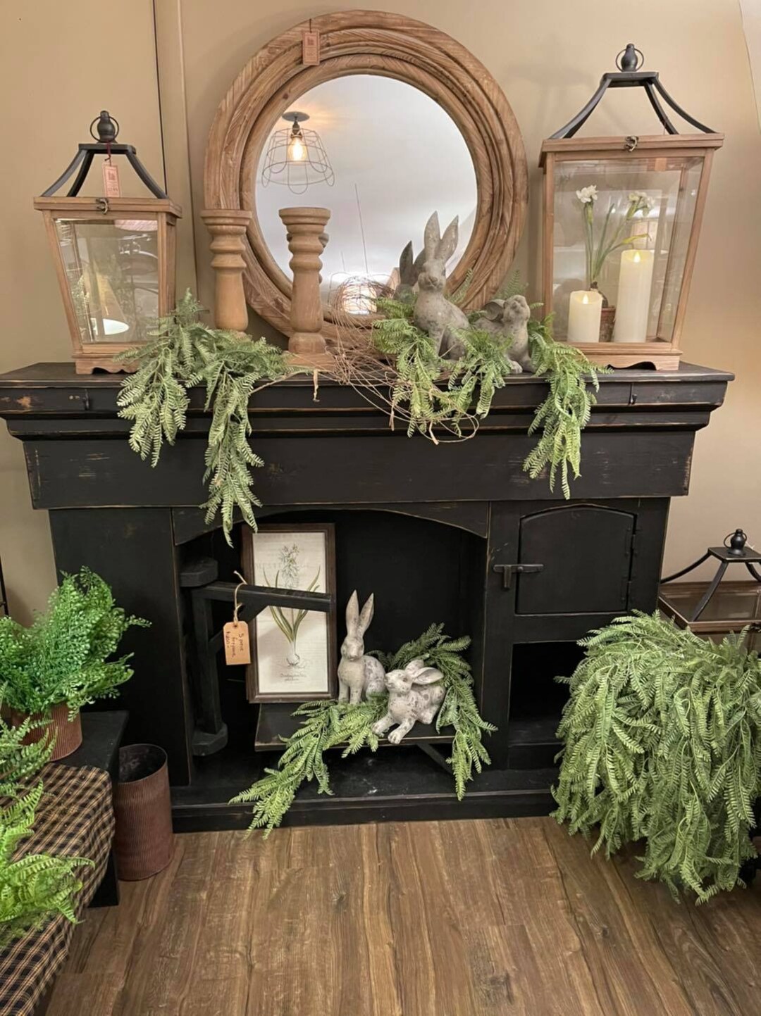 The Nantucket Style Fireplace - Etsy
