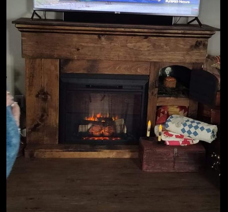 The Nantucket Style Fireplace - Etsy