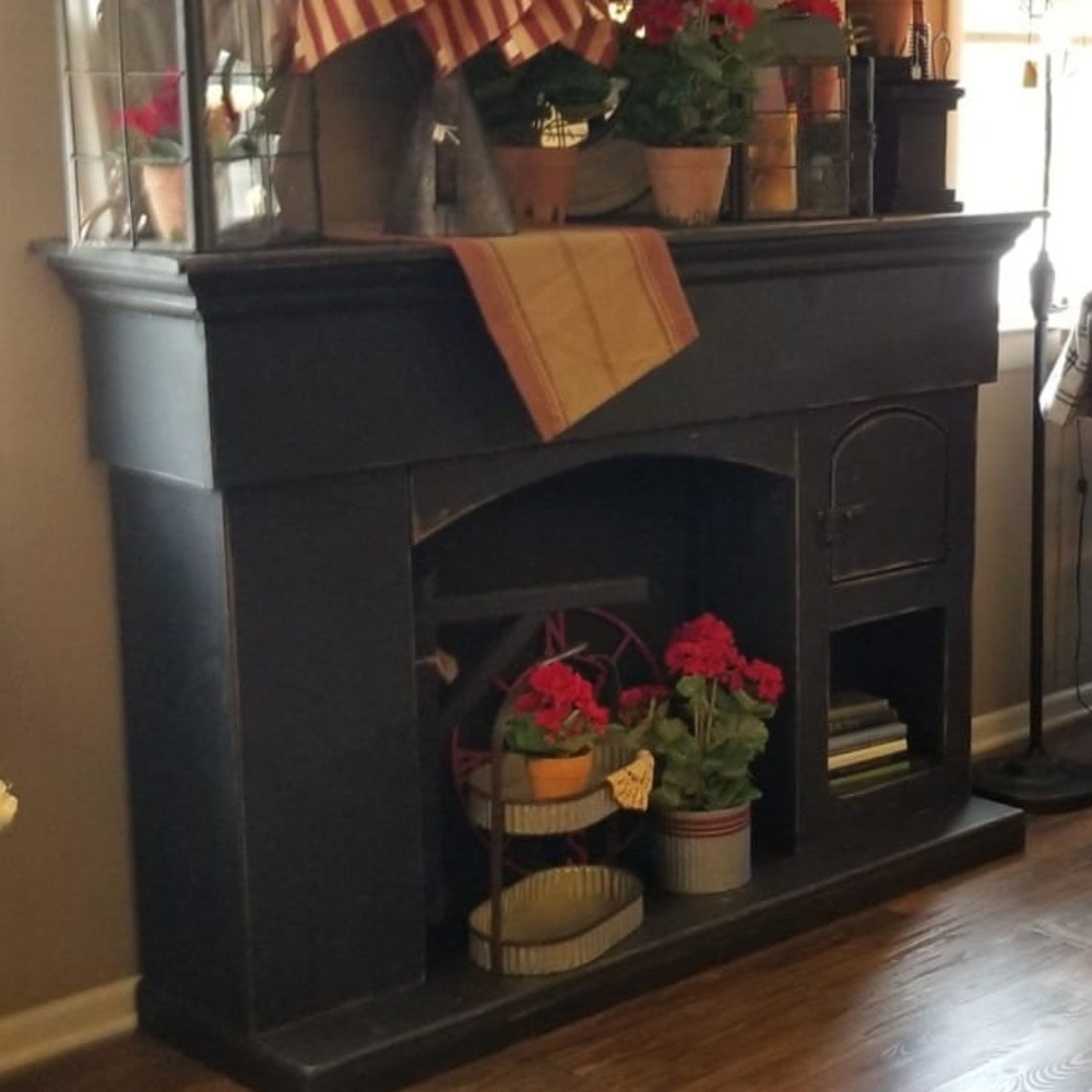 The Nantucket Style Fireplace - Etsy