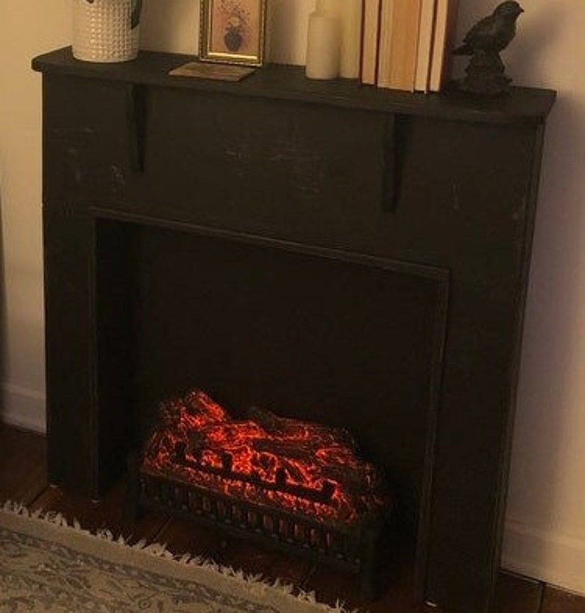Faux Fireplace / Fireplace Surround/ Electric Heater Surround | Etsy