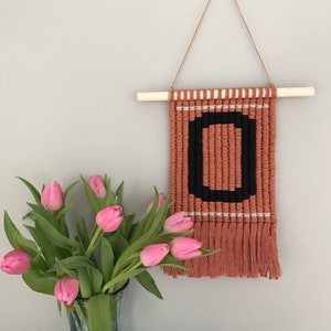 Macrame Letter/ Initial Wall Hanging - Etsy