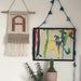 Macrame Letter/ Initial Wall Hanging - Etsy
