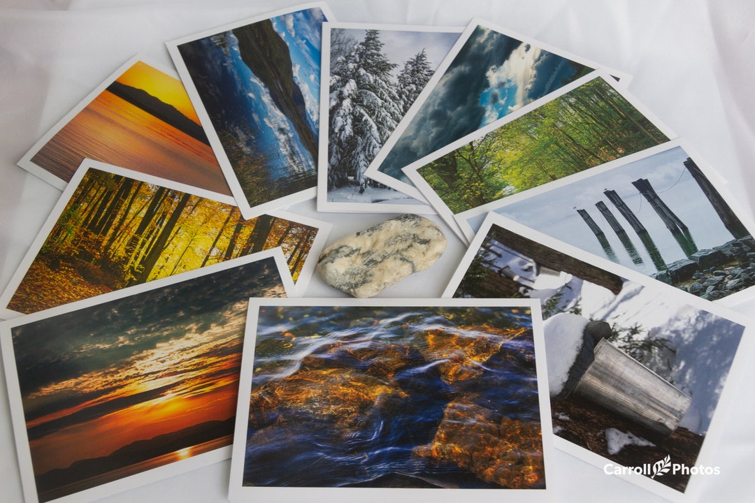 Vermont Scenic Portrait Notecards All Season Box #7 -an All Season ...