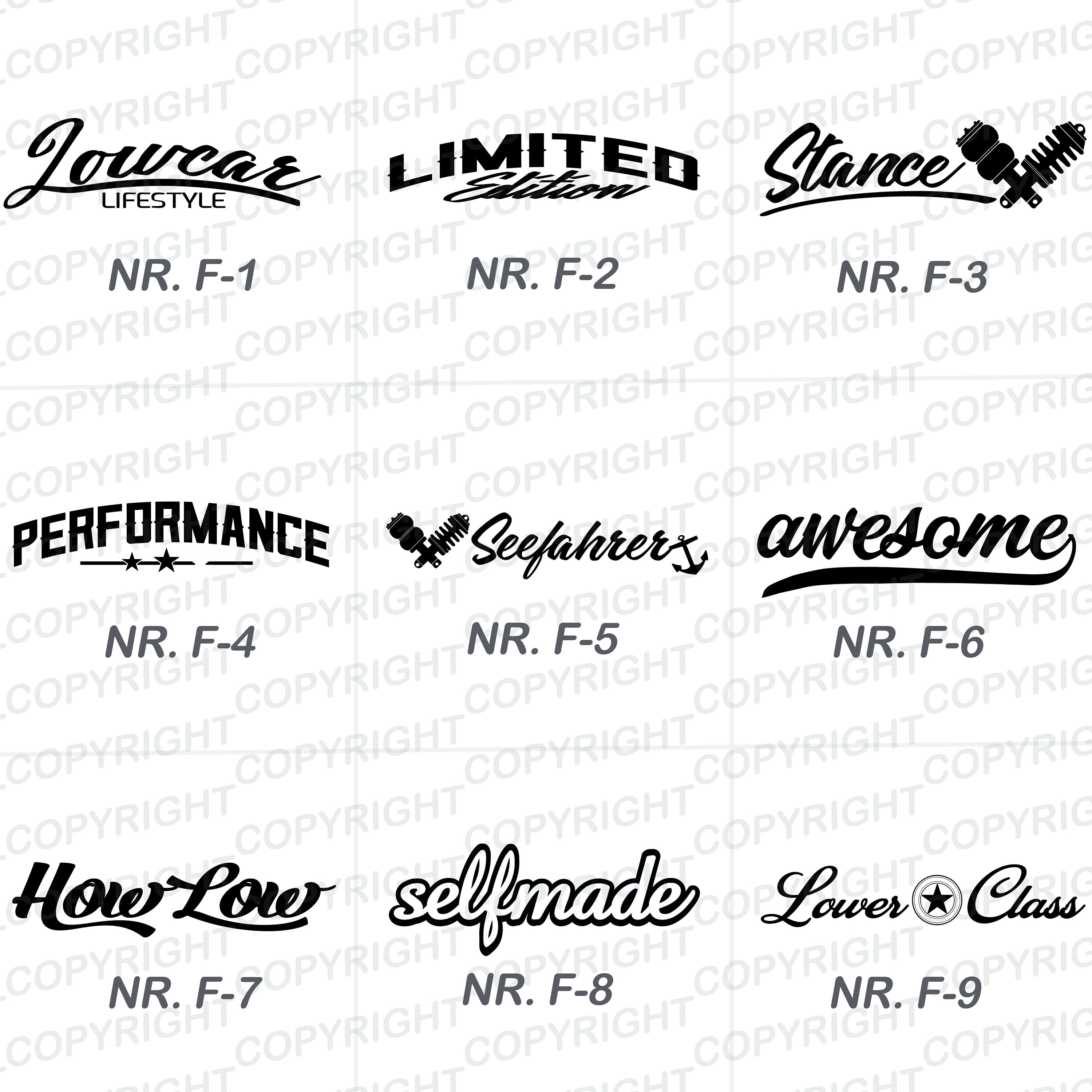 Tuning Aufkleber Low Design Frontscheibenaufkleber Spruch - Etsy.de