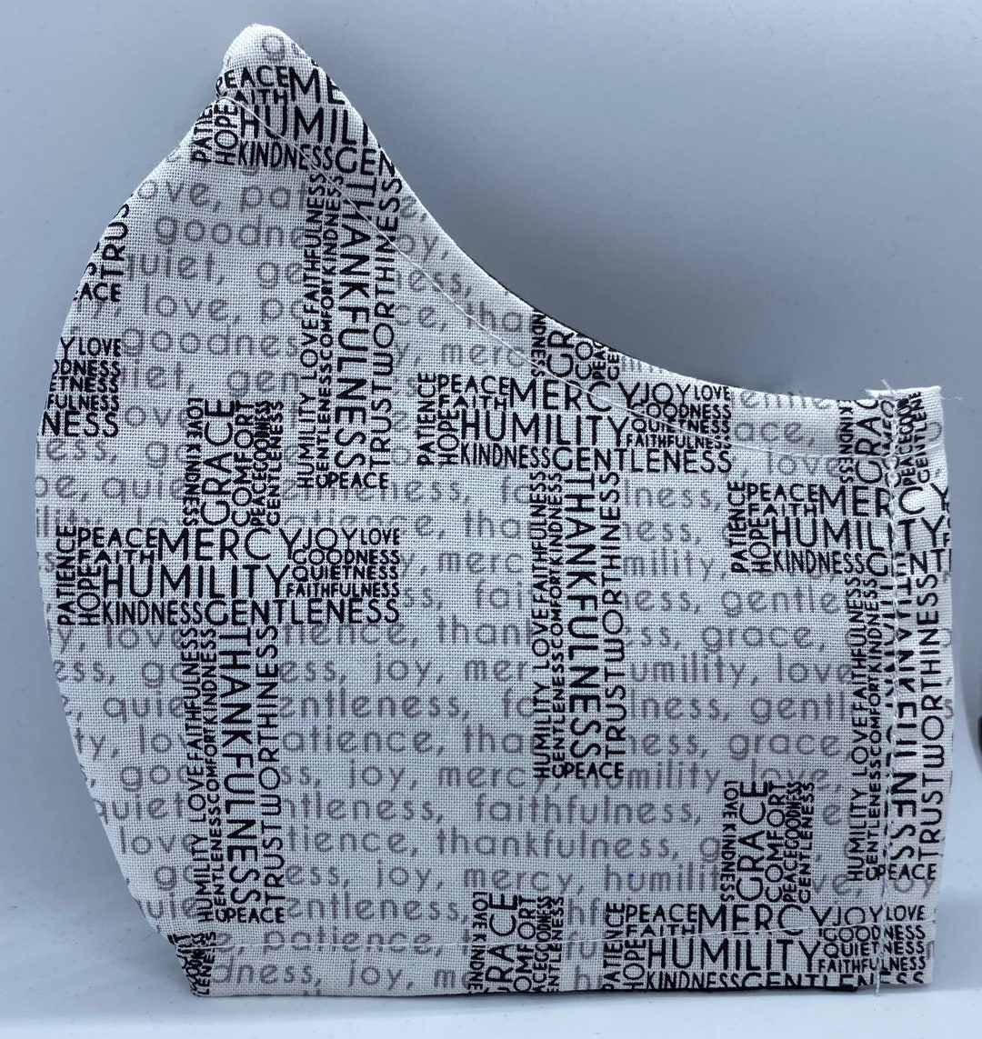 Gran's Graffiti Cross Face Mask Christian Novelty Filter Pocket ...