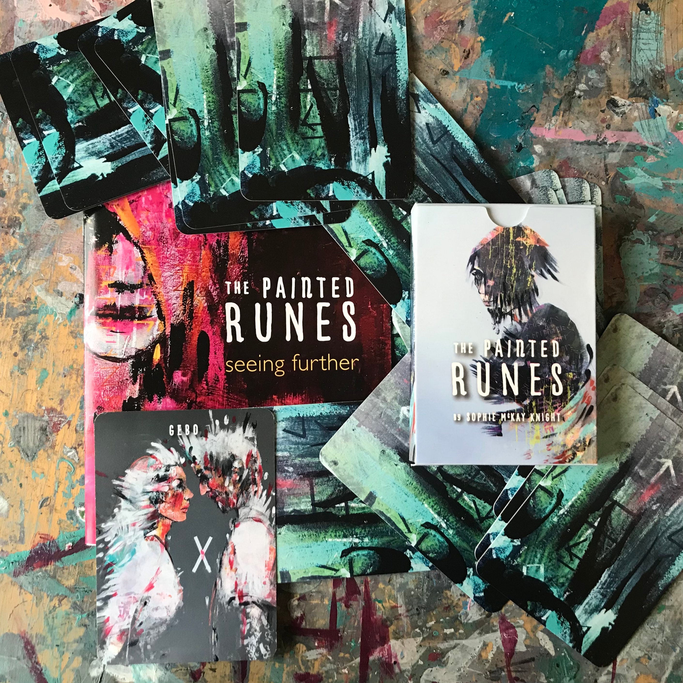 The Painted Runes Deck A5 Booklet - Etsy UK