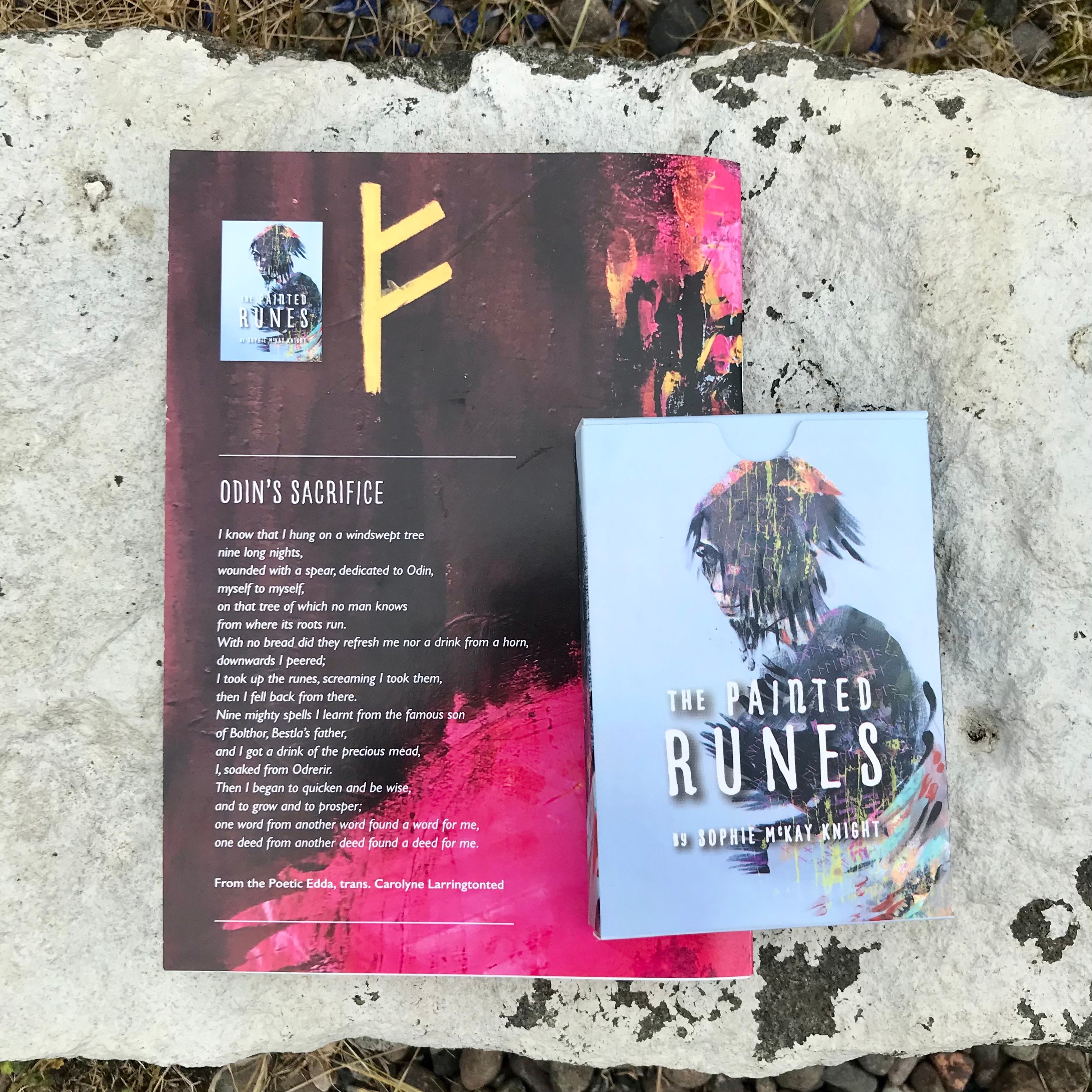 The Painted Runes Deck A5 Booklet - Etsy UK