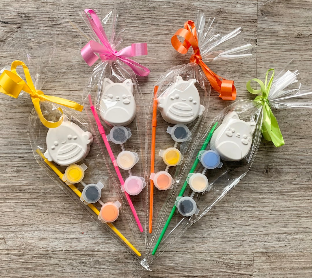 Paint Your Own Squish Theme Craft / Cute Cat Unicorn or Bee Craft Kit ...