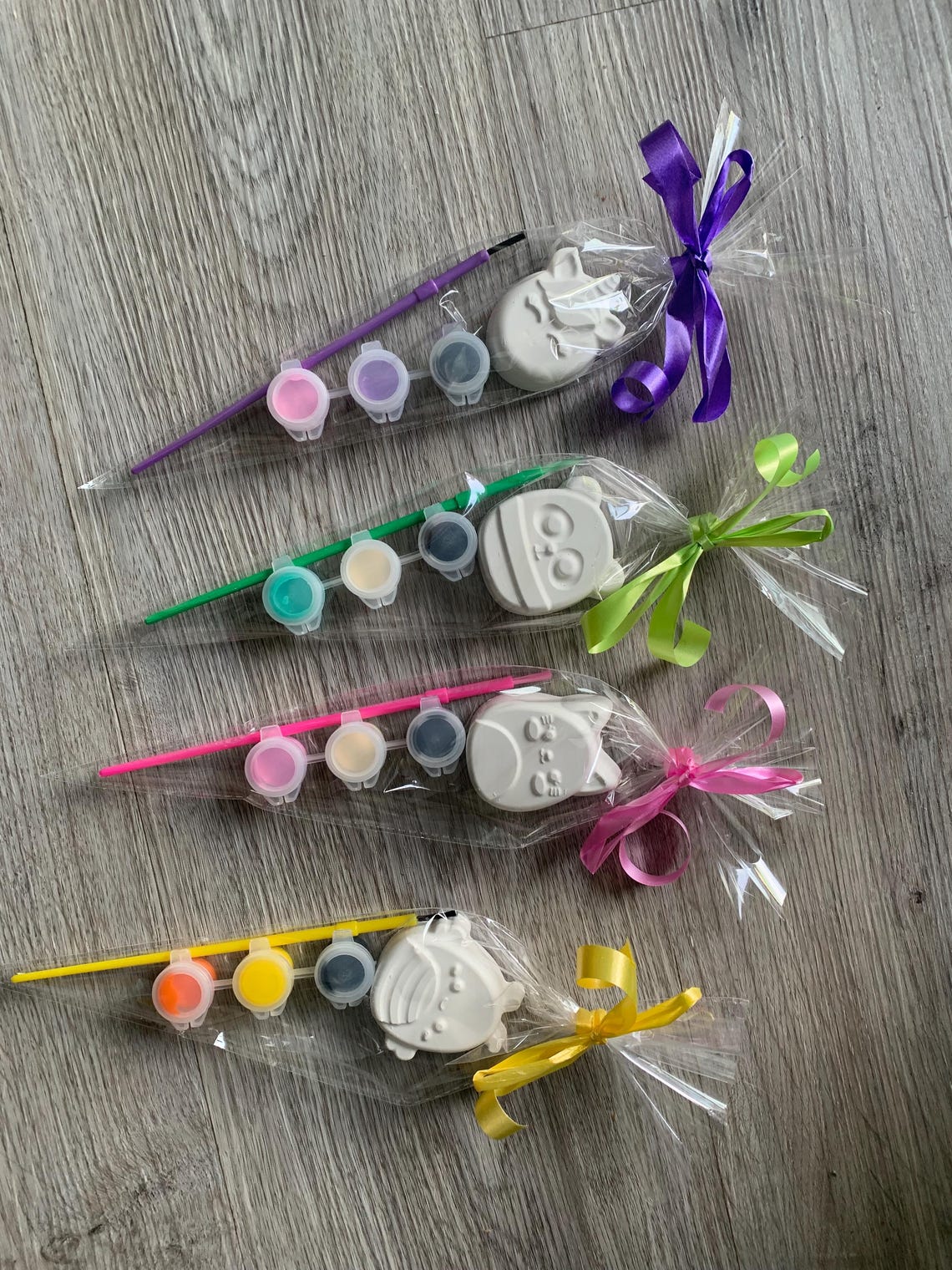 Paint Your Own Squish Theme Craft / Cute Cat Unicorn or Bee Craft Kit ...