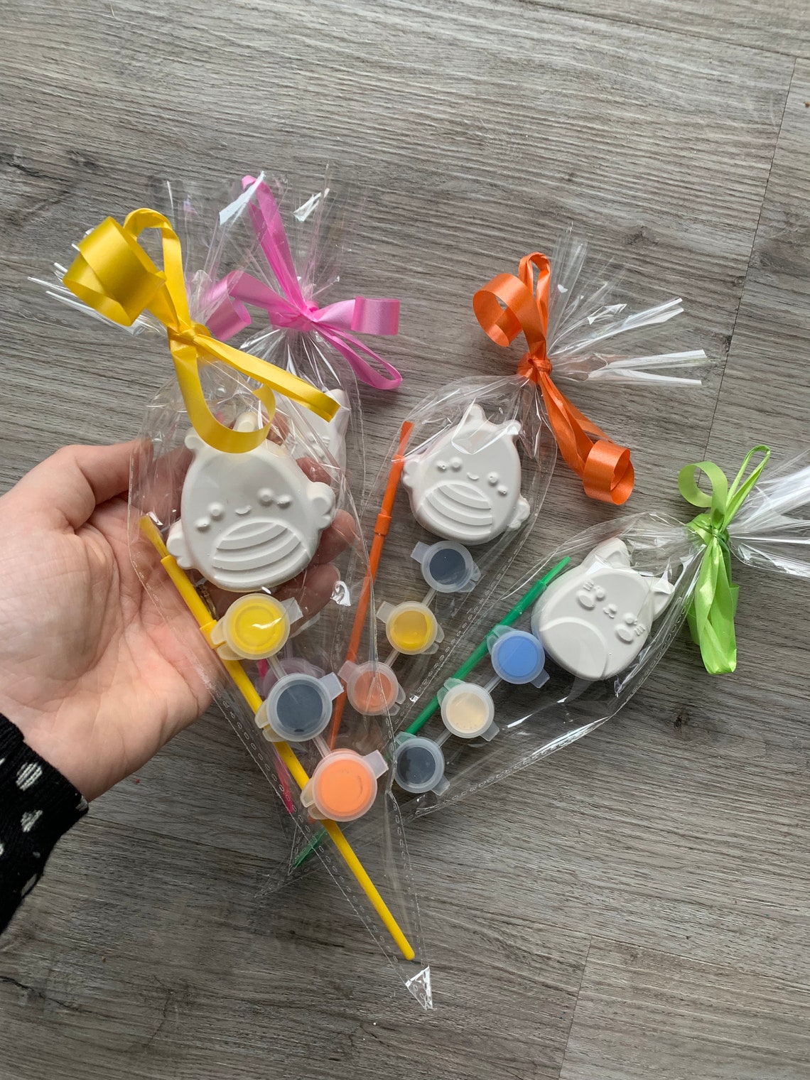 Paint Your Own Squish Theme Craft / Cute Cat Unicorn or Bee Craft Kit ...