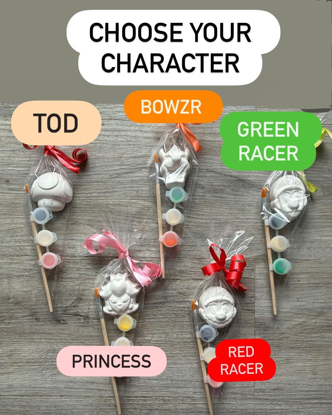 Super M Party Bag / Princess Children’s Party Favours / Gamer Party ...