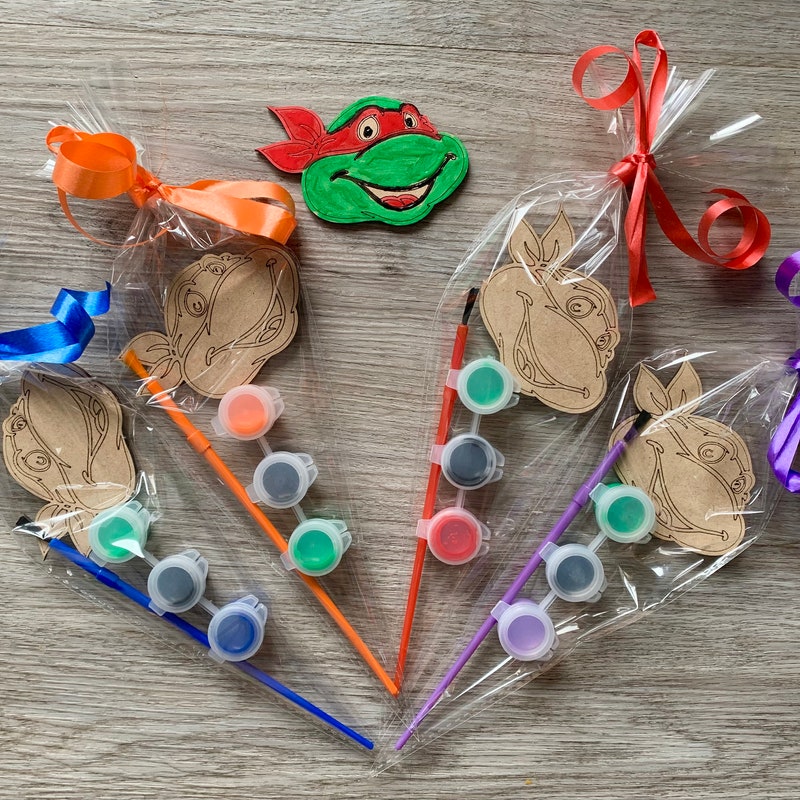 Ninja Turtle Favors - Etsy