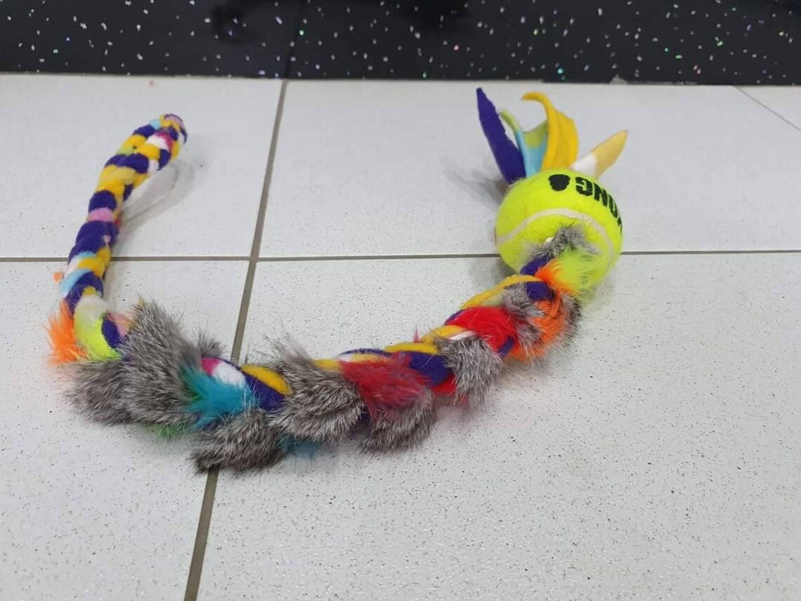 Tennis Ball Tuggie - Etsy UK