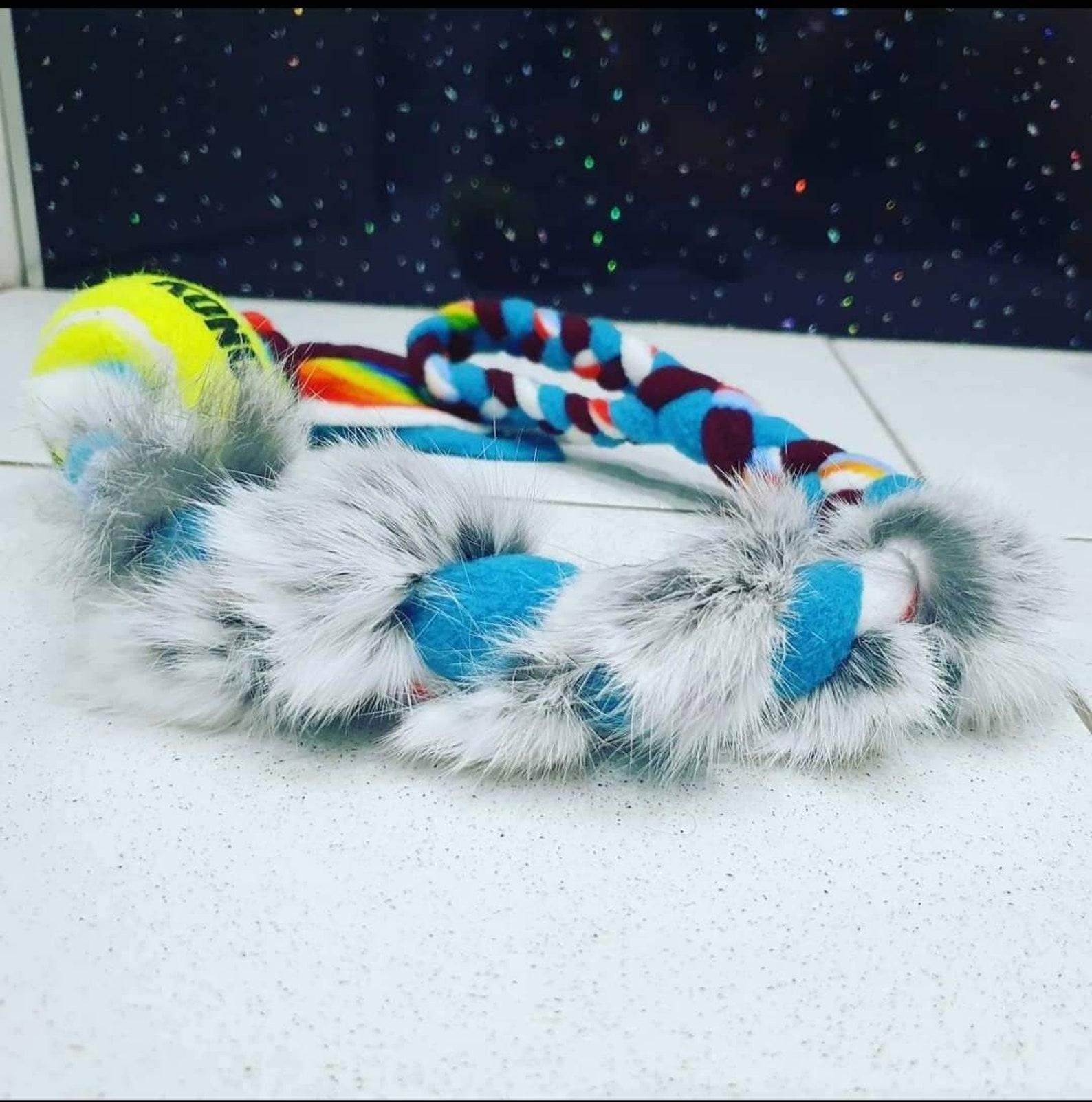 Tennis Ball Tuggie - Etsy UK