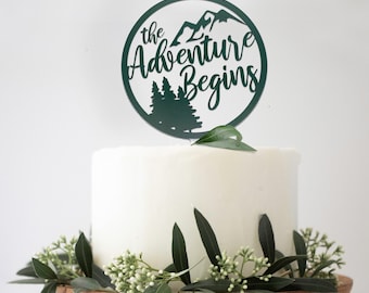 Cake Topper Nature - Etsy