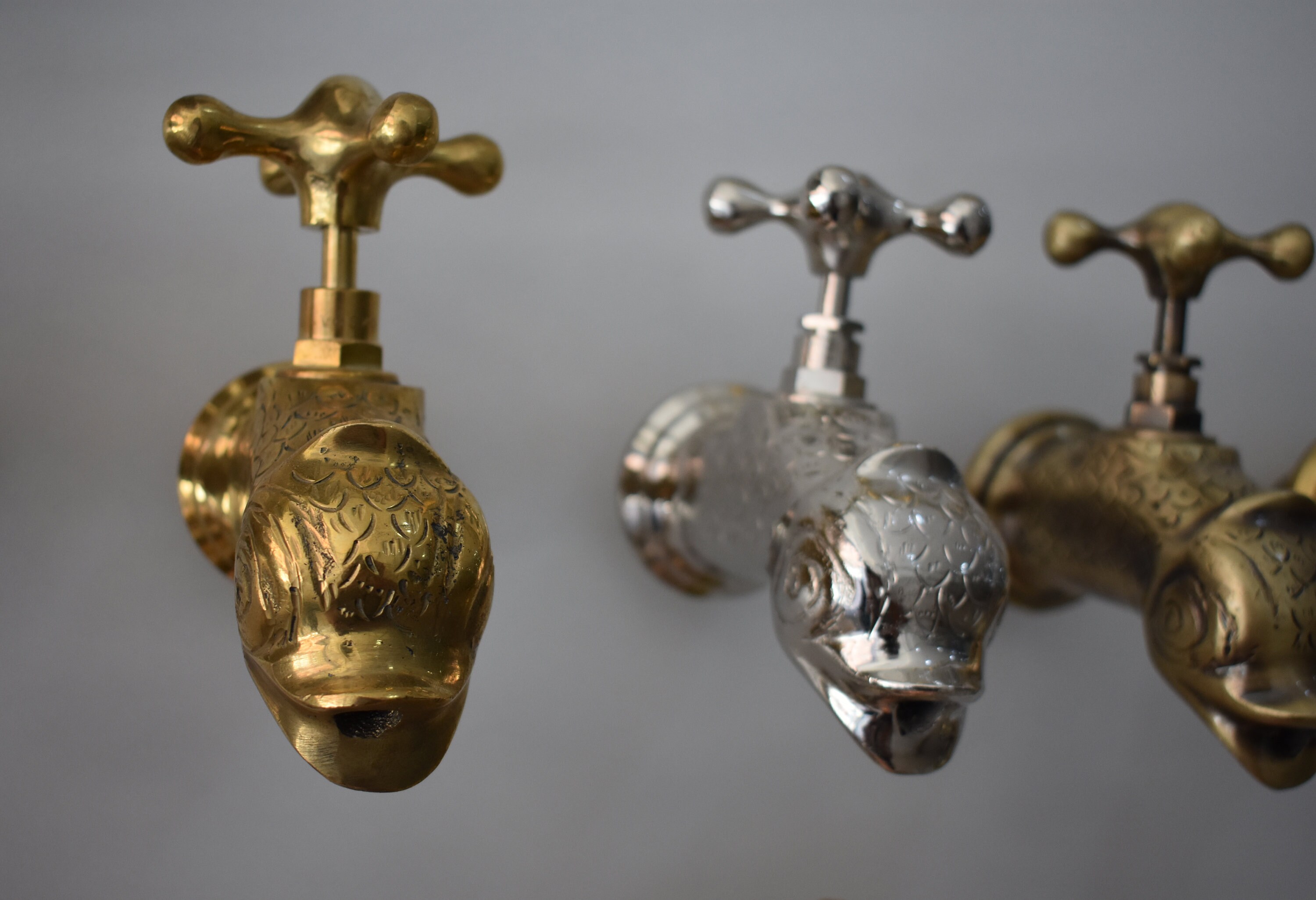 Moroccan Brass Fish-shaped Faucet 100% Handmade Unique | Etsy UK