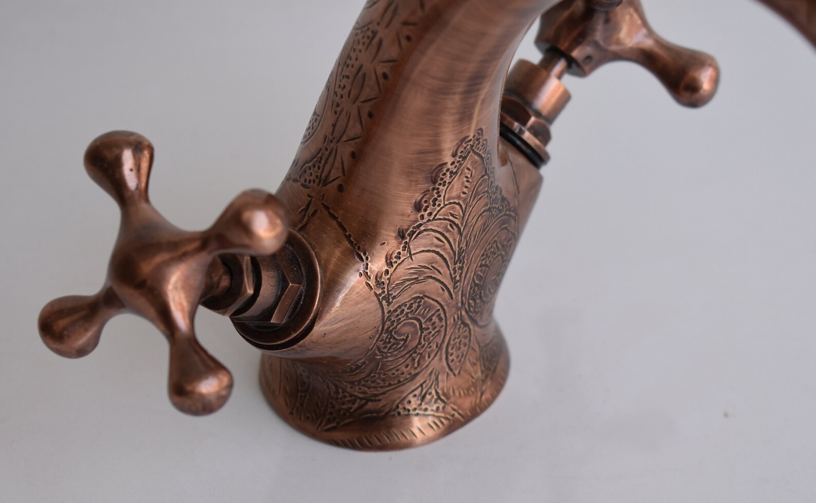 Oil Rubbed Copper Bathroom Single Hole Faucet | Etsy