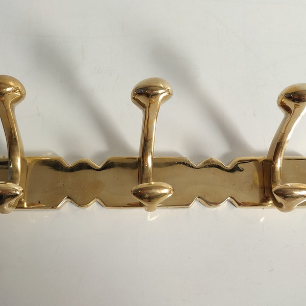 Brass Coat Rack - Etsy