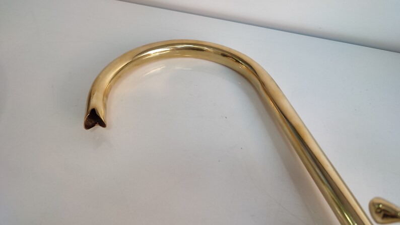 Single Handle Authentic Brass Kitchen Gooseneck Faucet - Etsy