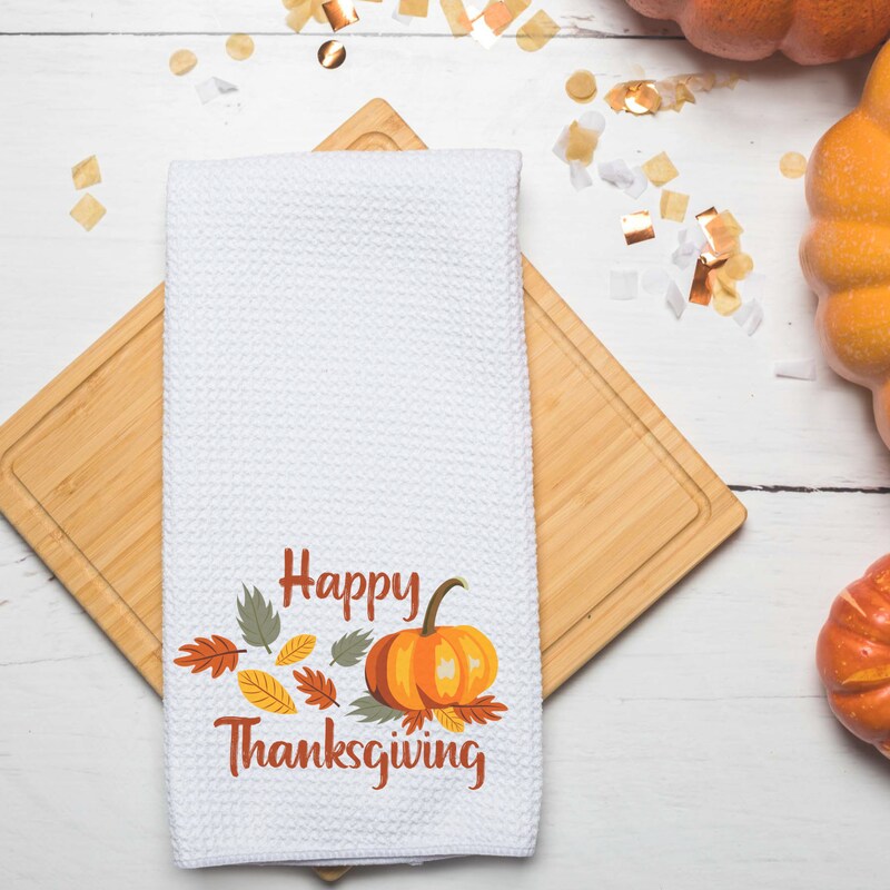Thanksgiving Tea Towel - Etsy