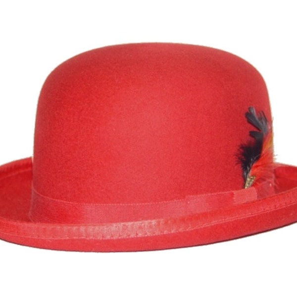 Red Derby Hat - Etsy