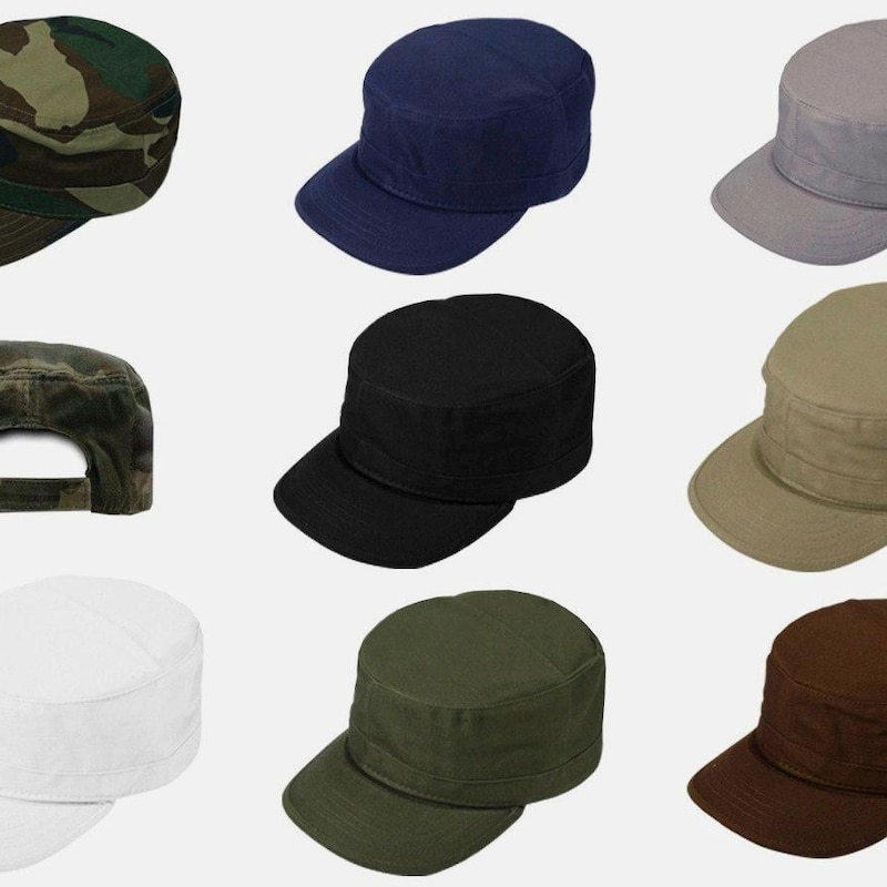 Military Cap Flat Top - Etsy