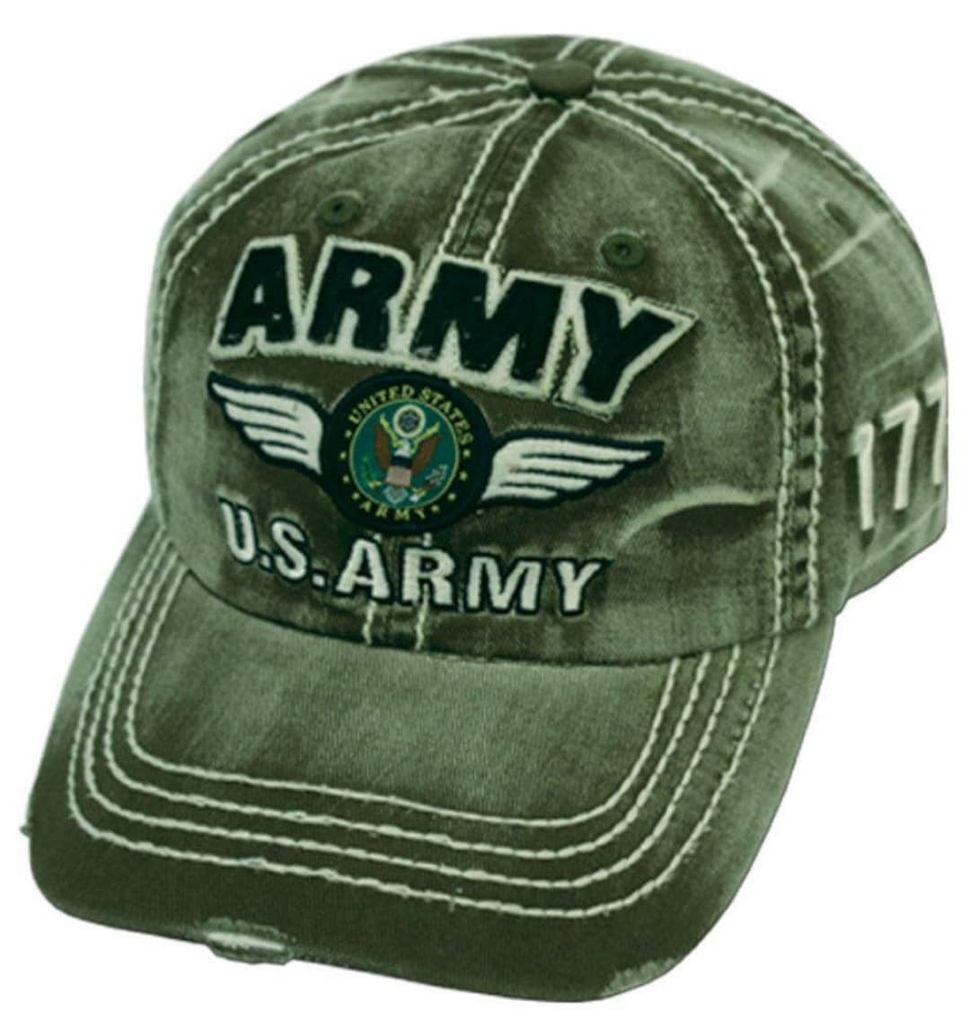 United States Army 1775 Vintage Brim Adjustable Hat Cap - Etsy