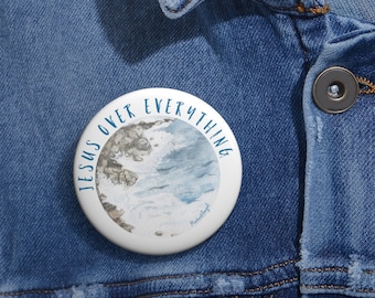 Christian Button Need Direction Ask God Religious Pin - Etsy