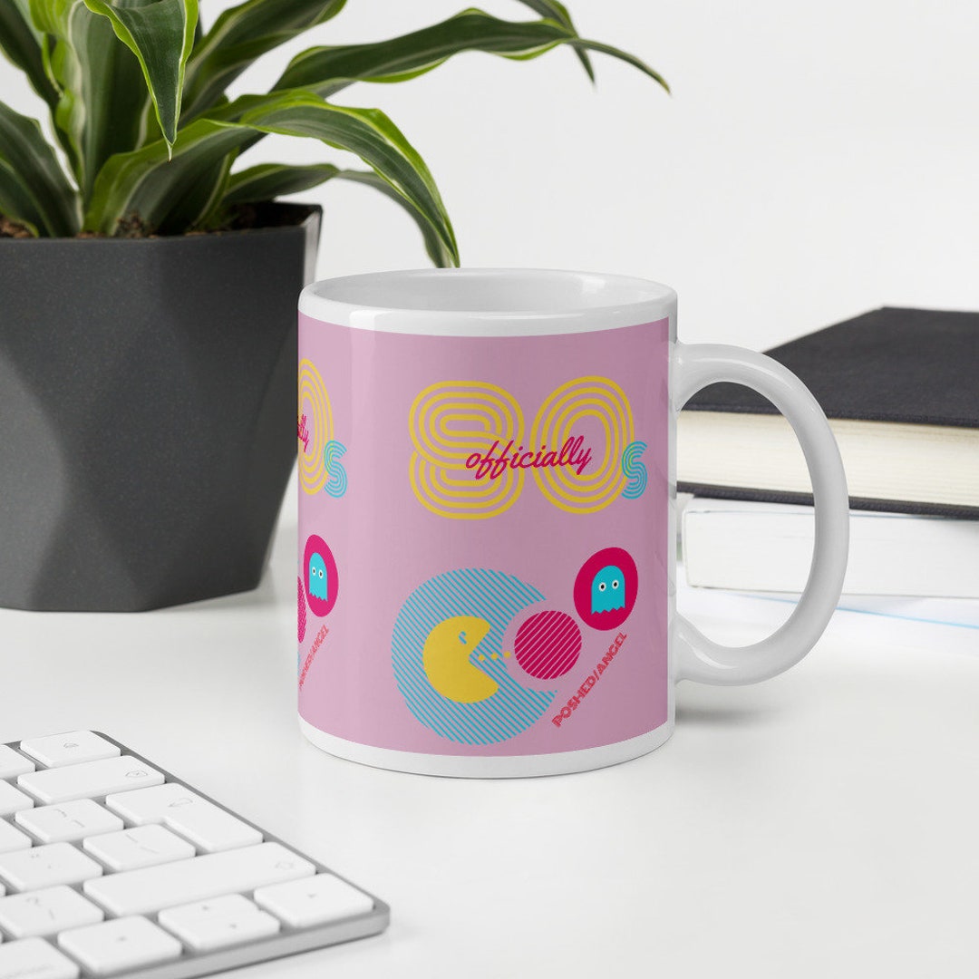 80s Retro Coffee Mug 80s Theme Mugs Gifts Coffee Drinker - Etsy